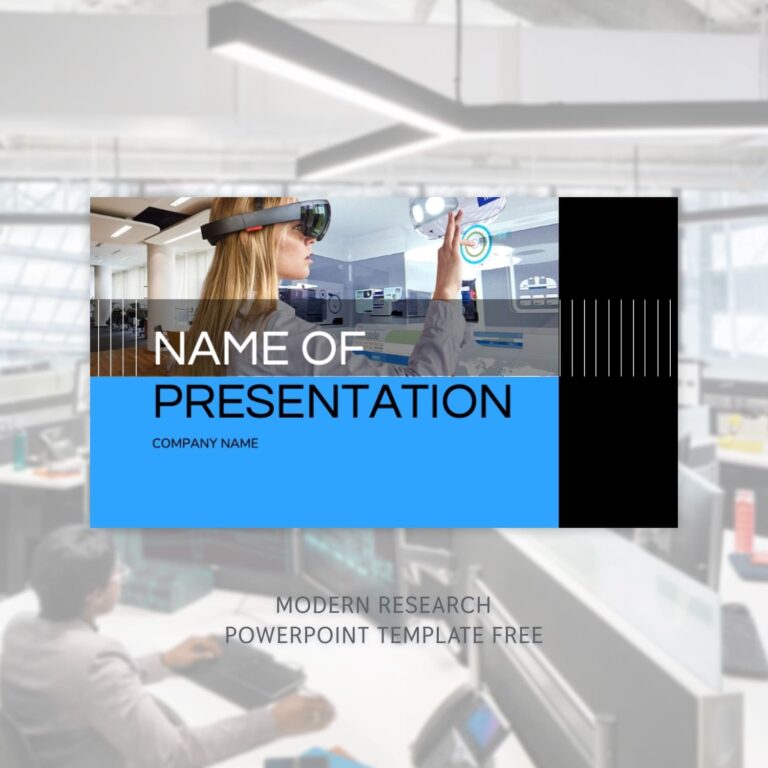 Free Powerpoint Research Poster Template – MasterBundles