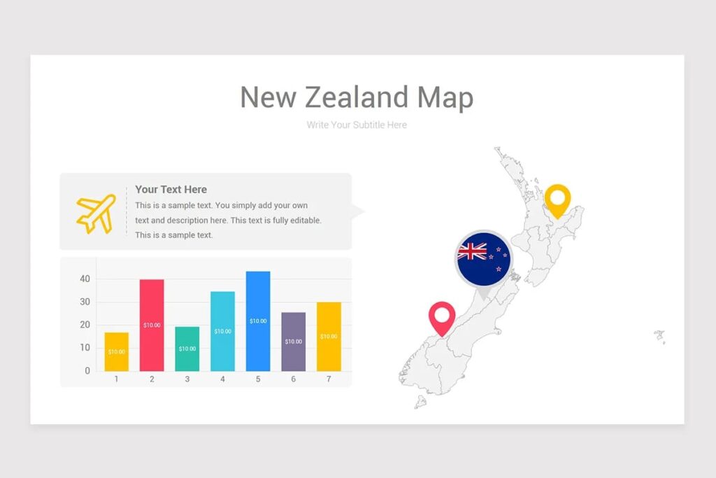 Oceania Maps PowerPoint Template – MasterBundles