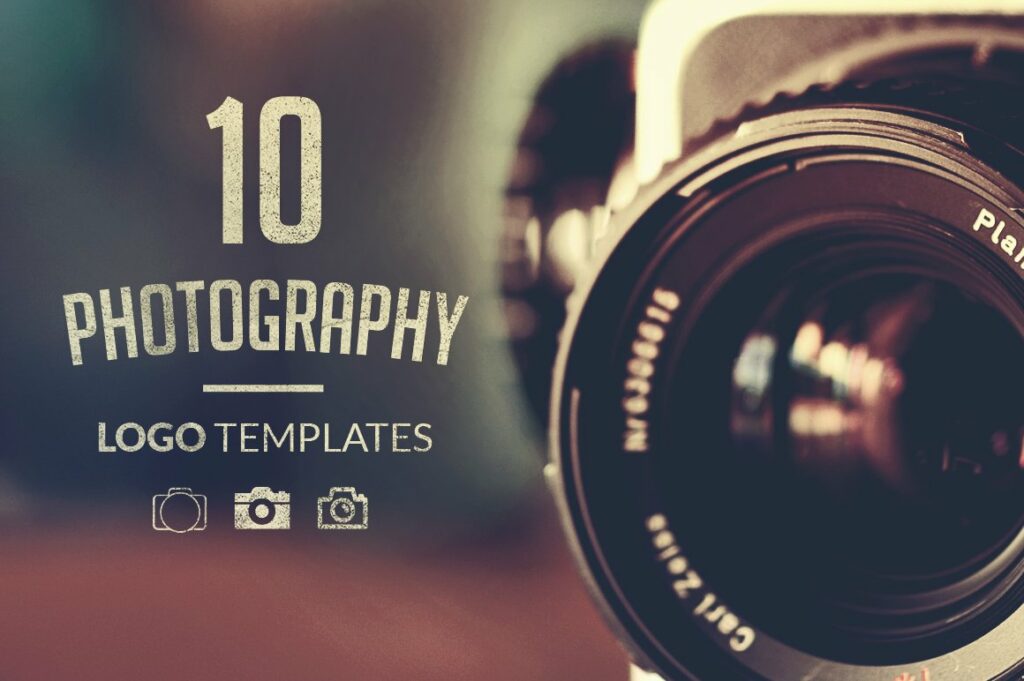 10 Photography Logo Templates – MasterBundles