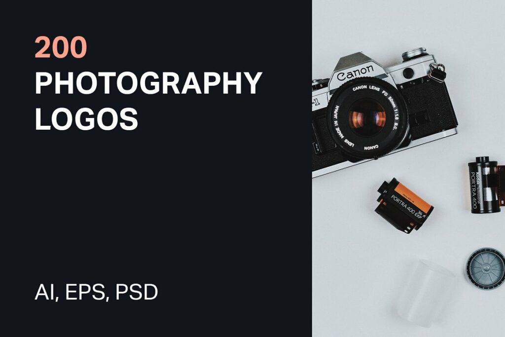 200 Photography Logos – MasterBundles