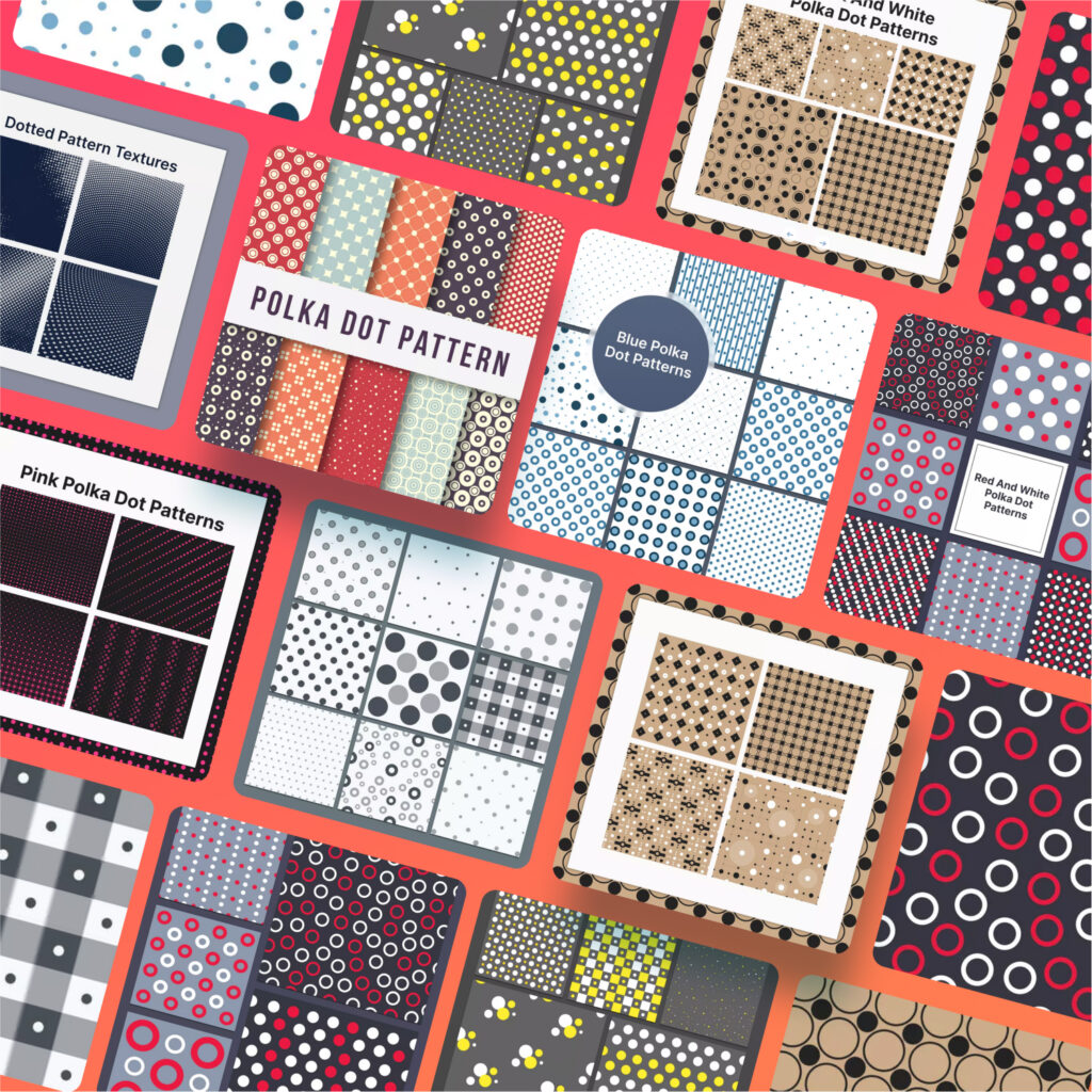 Polka Dot Patterns Collection – MasterBundles