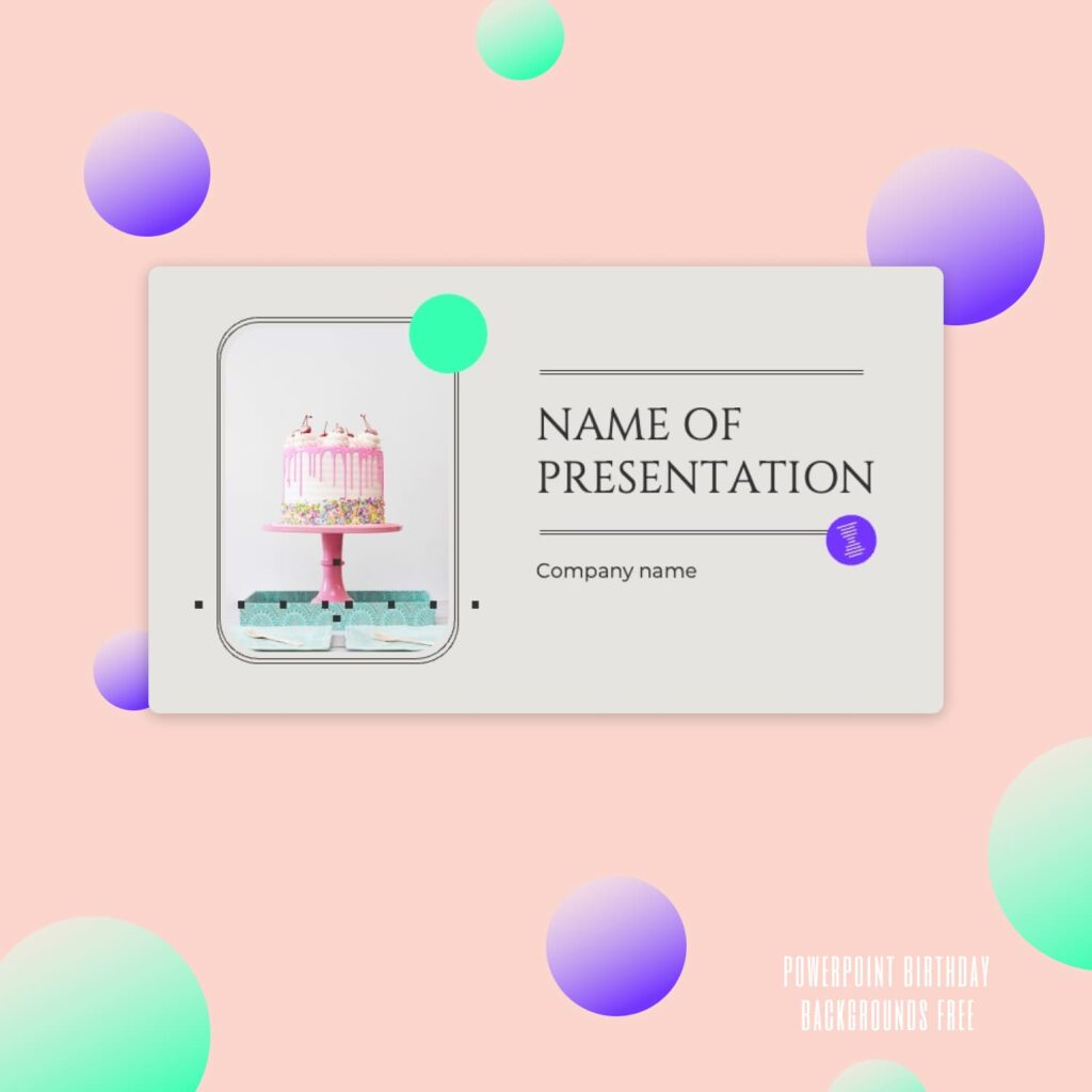 Free Birthday Powerpoint Templates Backgrounds – MasterBundles