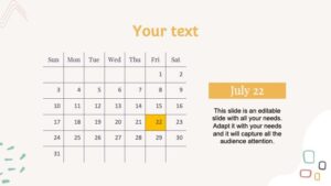 Free Powerpoint Calendar Slides – MasterBundles