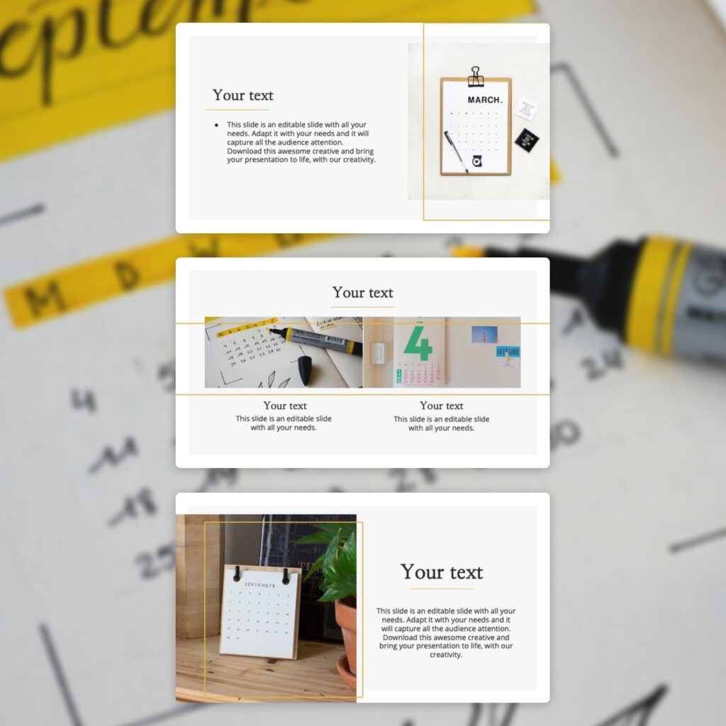 Free Powerpoint Calendar Template – MasterBundles