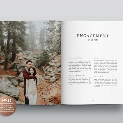 Wedding Magazine Template | Master Bundles