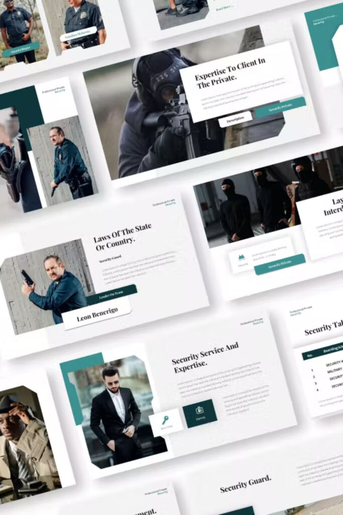 Private Security Powerpoint Presentation Template – MasterBundles