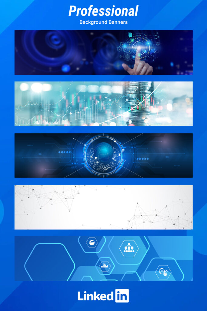 Professional Linkedin Background Banners – MasterBundles