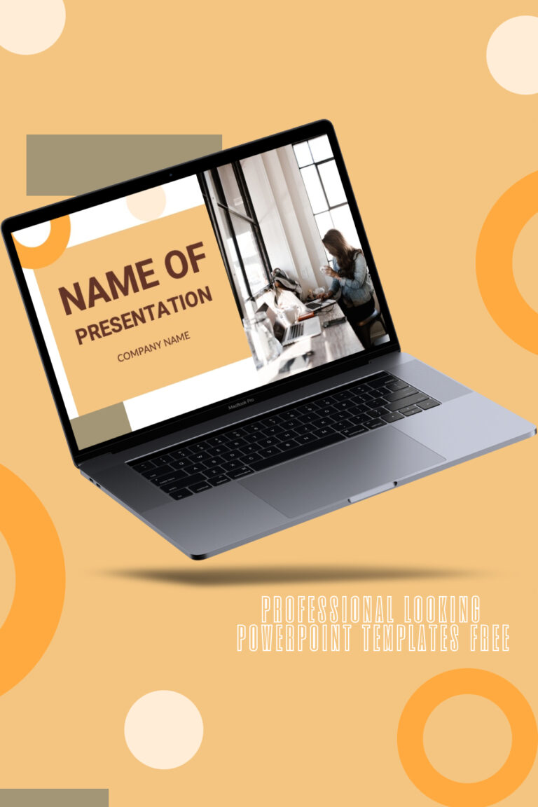 Professional Looking Powerpoint Templates Free – MasterBundles