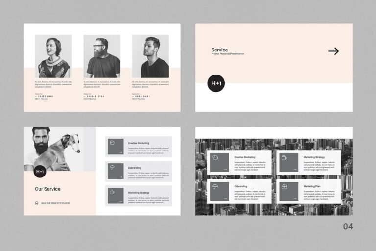 Project Proposal PowerPoint Template 32 Slides – MasterBundles