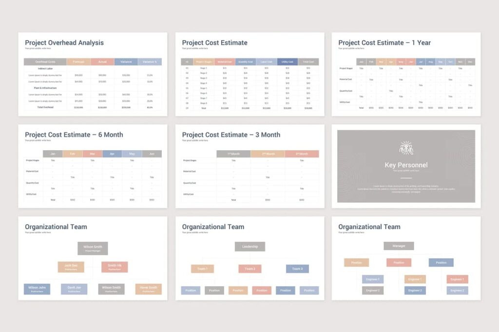 Project Proposal PowerPoint Template PPTX, KEY, Google Slides – MasterBundles