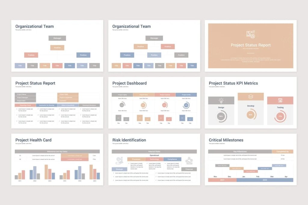 Project Proposal PowerPoint Template PPTX, KEY, Google Slides – MasterBundles