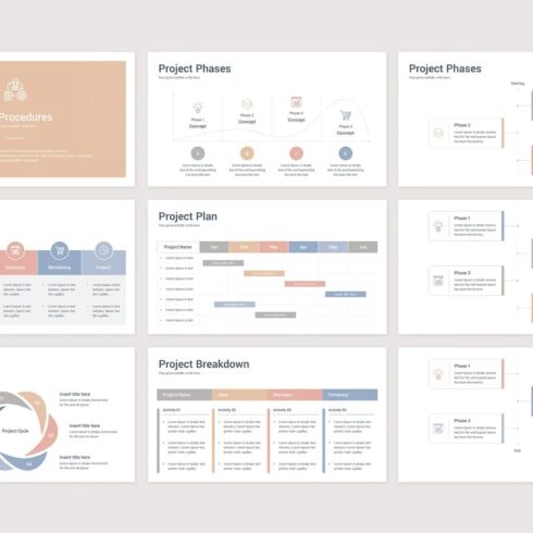 Project Proposal PowerPoint Template PPTX, KEY, Google Slides | Master Bundles