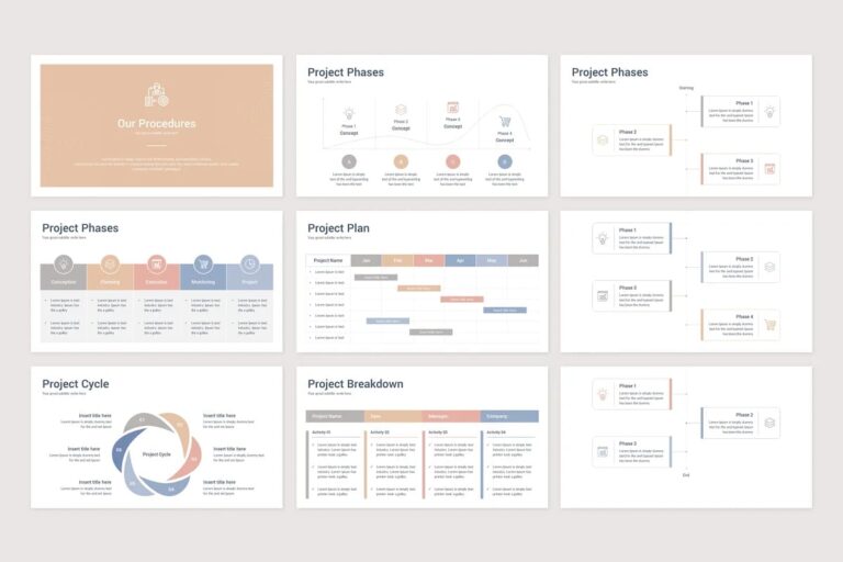 Project Proposal PowerPoint Template PPTX, KEY, Google Slides ...