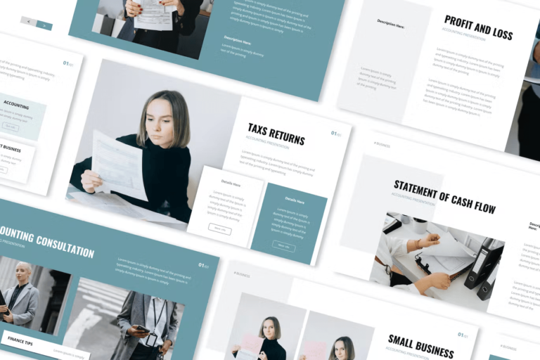 Accounting Powerpoint Presentation Template 30 Slides – MasterBundles