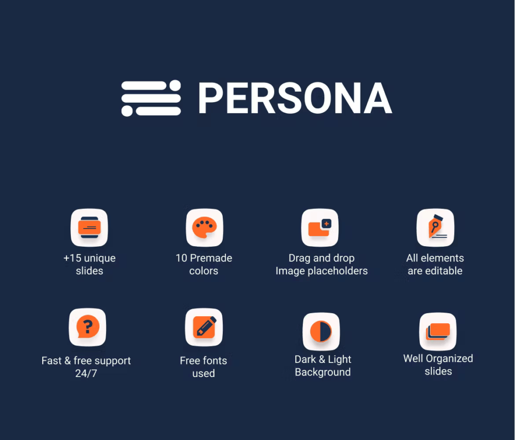 PERSONA – Professional CV Presentation Template – MasterBundles