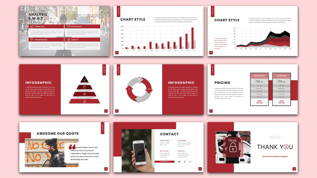 Guardian - Security PowerPoint Template – MasterBundles
