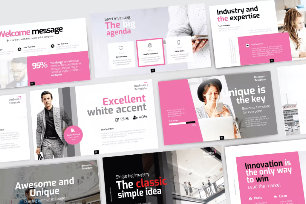 Data Security Powerpoint Template – MasterBundles