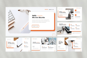 Akunta - Accounting PowerPoint Template | Master Bundles