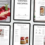 Recipe Book Template , Editable – MasterBundles