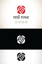 Red Rose Logo Template – MasterBundles