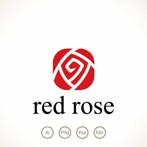 Red Rose Logo Template | Master Bundles
