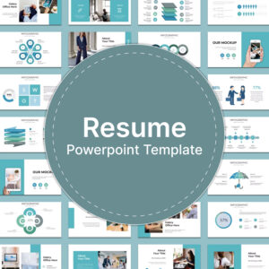 Resume Powerpoint Template 150+ Total Slides – MasterBundles