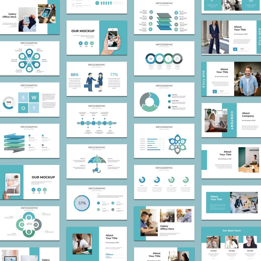 Resume Powerpoint Template 150+ Total Slides – MasterBundles