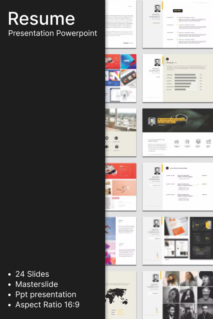 Resume Presentation Powerpoint – MasterBundles
