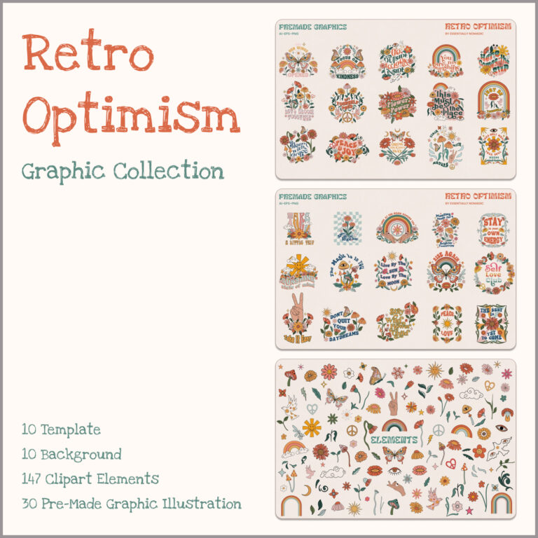 Retro Revival 70s Graphic Collection – MasterBundles