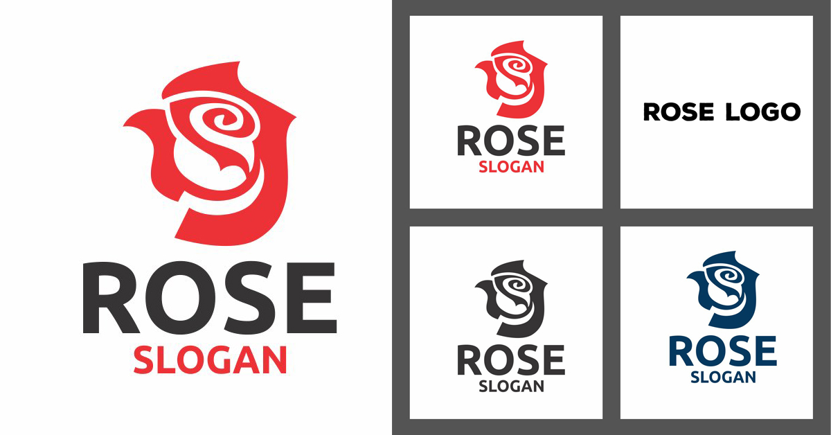 Rose Logo – MasterBundles