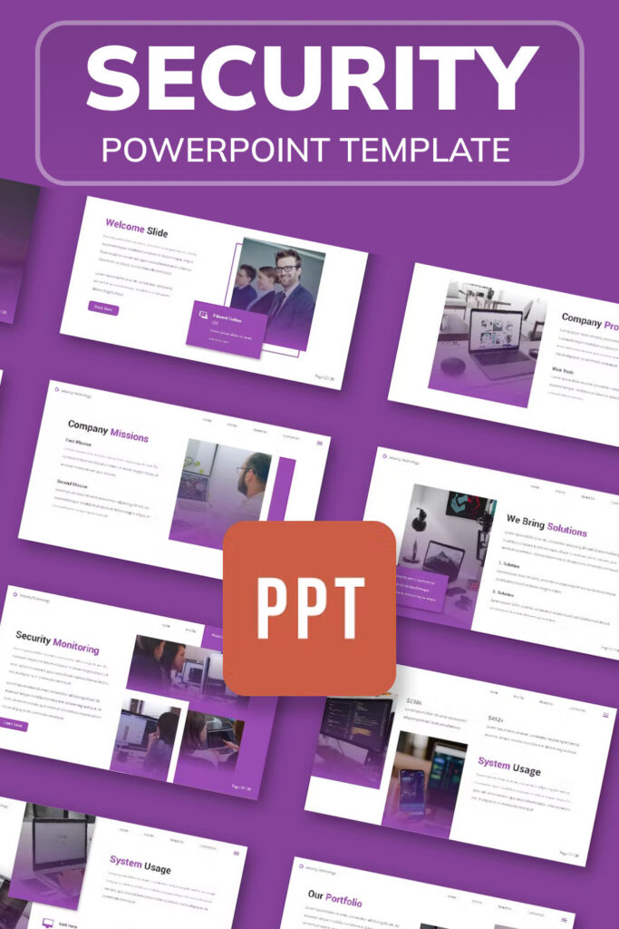 Security - Powerpoint Template – MasterBundles