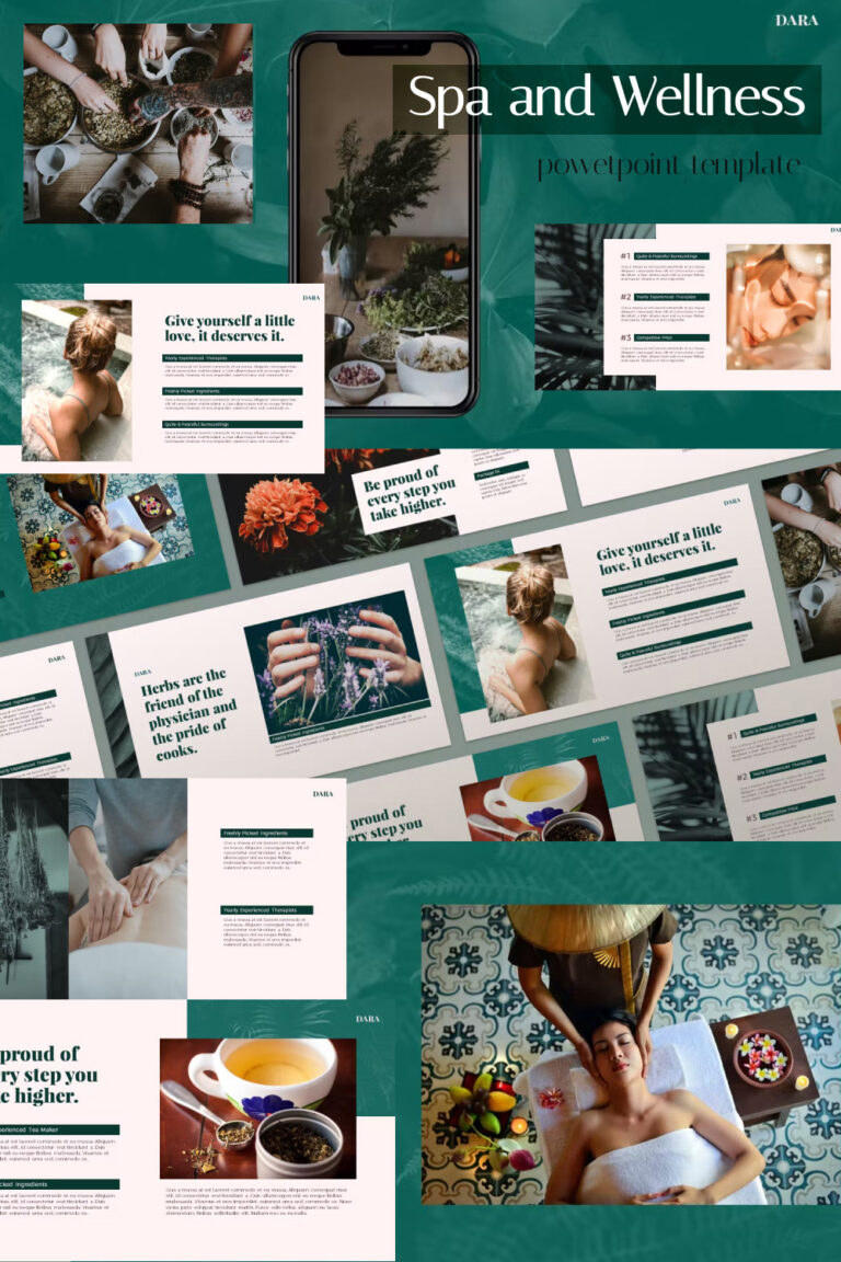 Spa And Wellness Powerpoint – MasterBundles