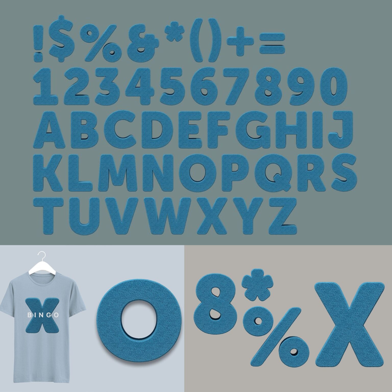 Sponge - Bold 3D SVG Font – MasterBundles