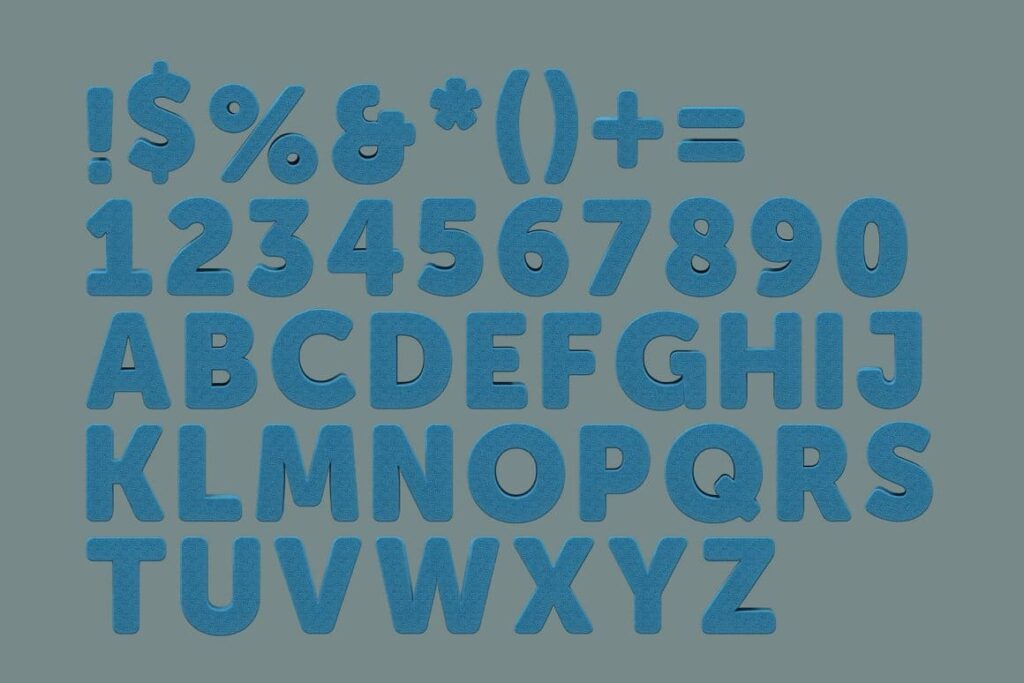 Sponge - Bold 3D SVG Font – MasterBundles