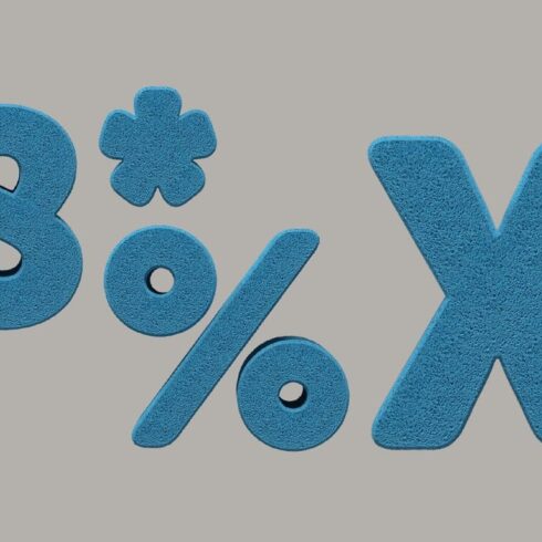 Sponge - Bold 3D SVG Font | Master Bundles