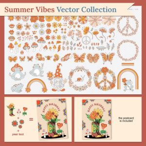 Summer Vibes - Vector Collection – MasterBundles