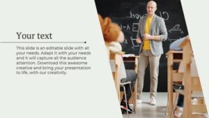 Teacher Introduction Powerpoint Template - Free – MasterBundles