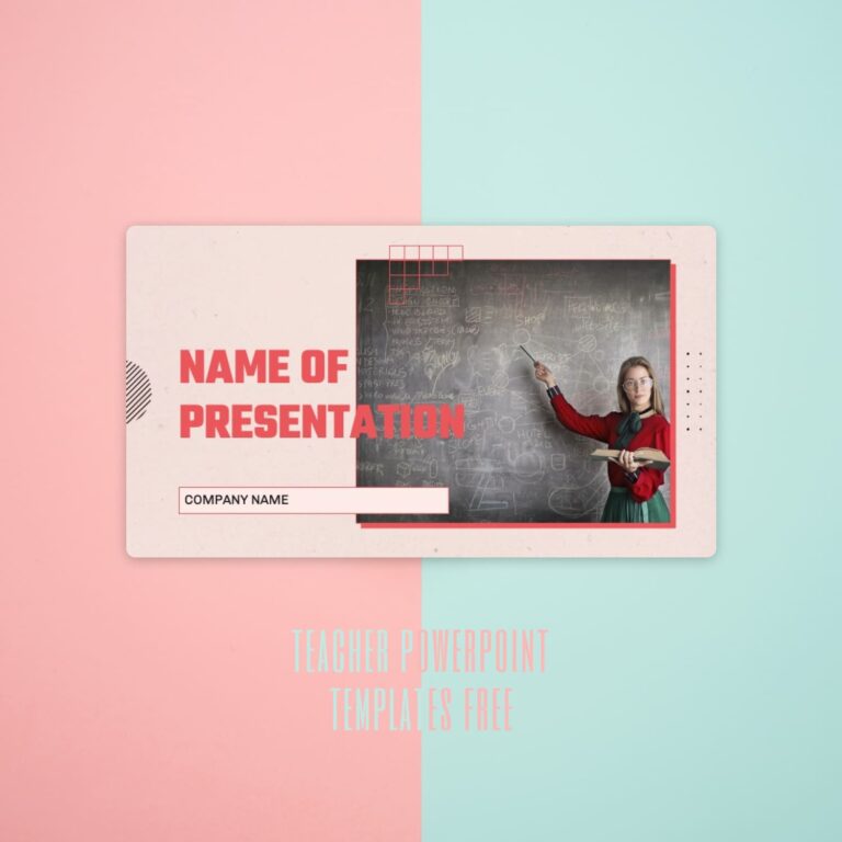 Teacher Powerpoint Templates Free PPTX – MasterBundles