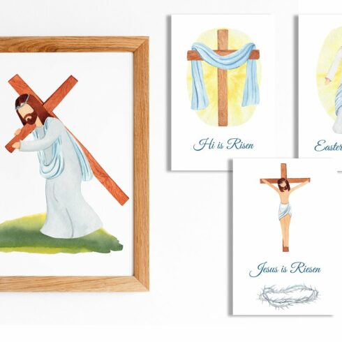Easter Story Religious Clipart | Master Bundles
