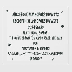 Trouble Child Display SVG Font – MasterBundles