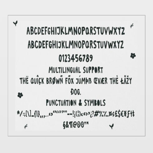 Trouble Child Display SVG Font – MasterBundles