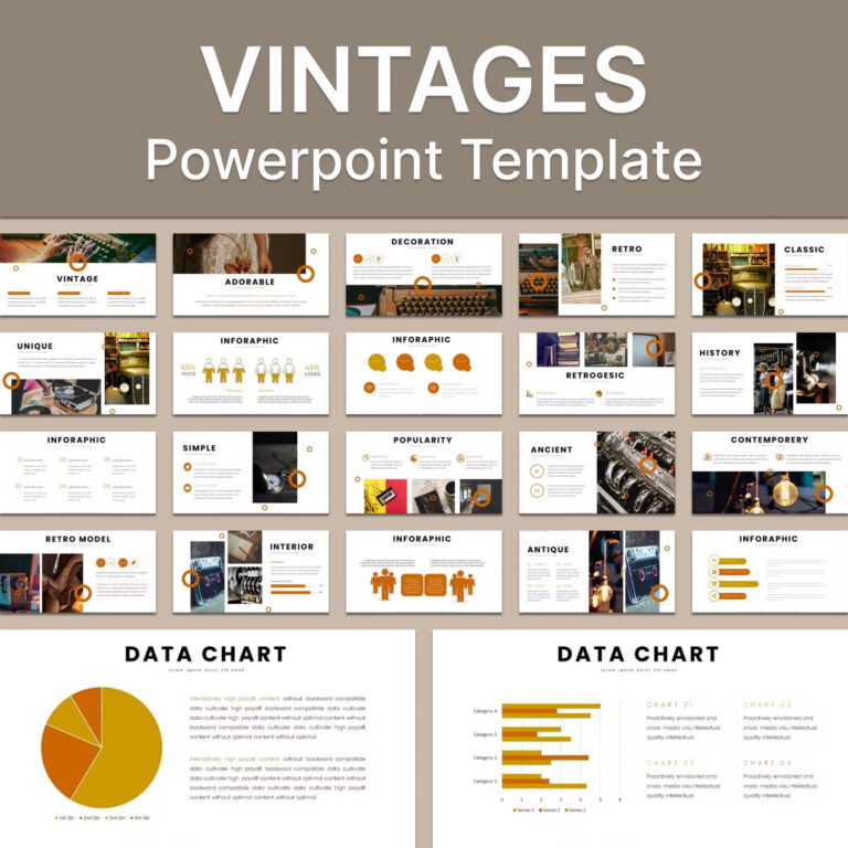 Vintages - Powerpoint Template – MasterBundles