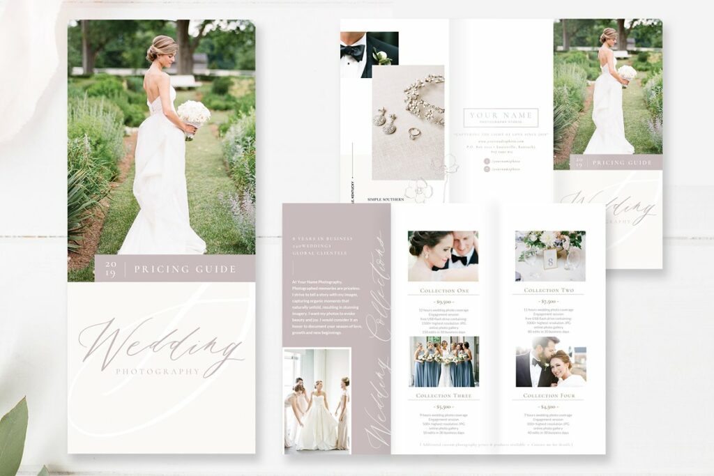 Wedding Photography Brochure – MasterBundles