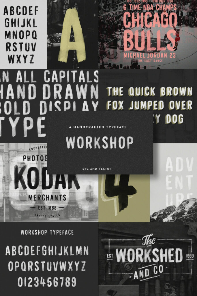 WORKSHOP SVG Font Duo – MasterBundles