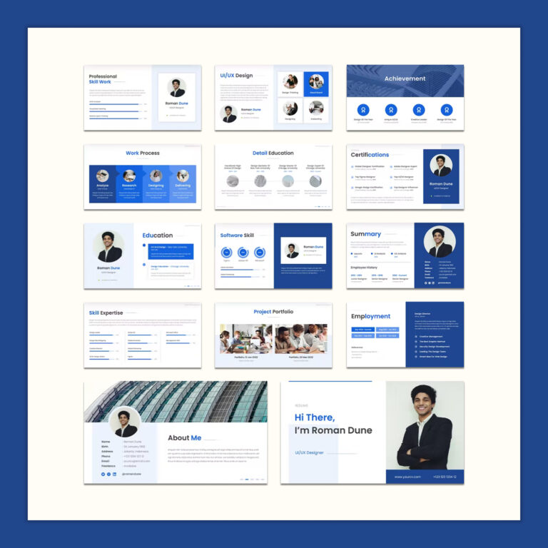 Yourcv - Personal Resume PowerPoint Templates – MasterBundles