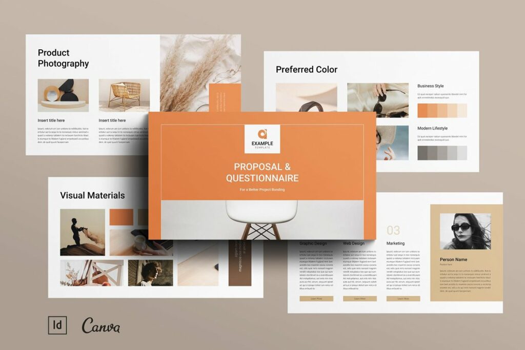 Proposal & Questionnaire Template – MasterBundles