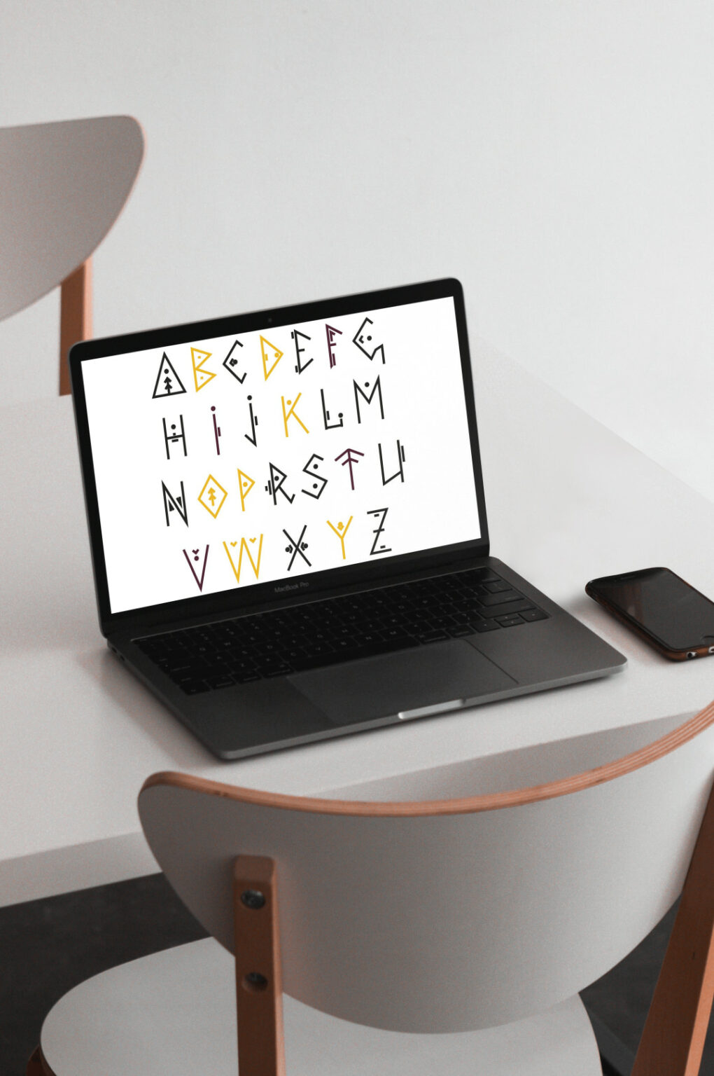 Vector Ethnic Font – MasterBundles