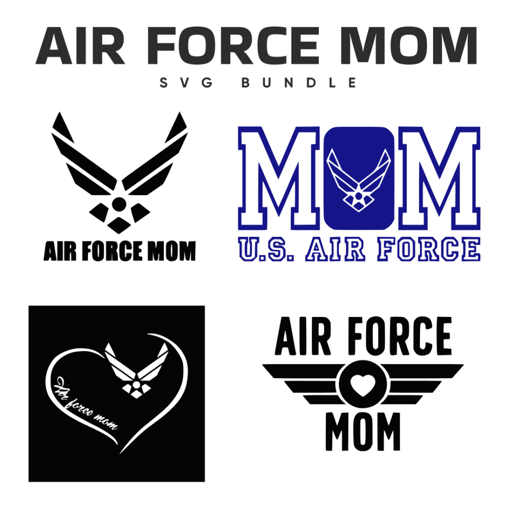 Air Force Mom SVG Free Designs – MasterBundles