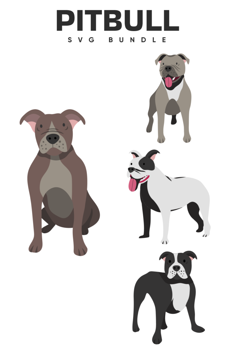 Pitbull SVG Free – MasterBundles