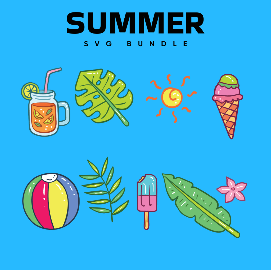 14 Summer SVG Designs – MasterBundles
